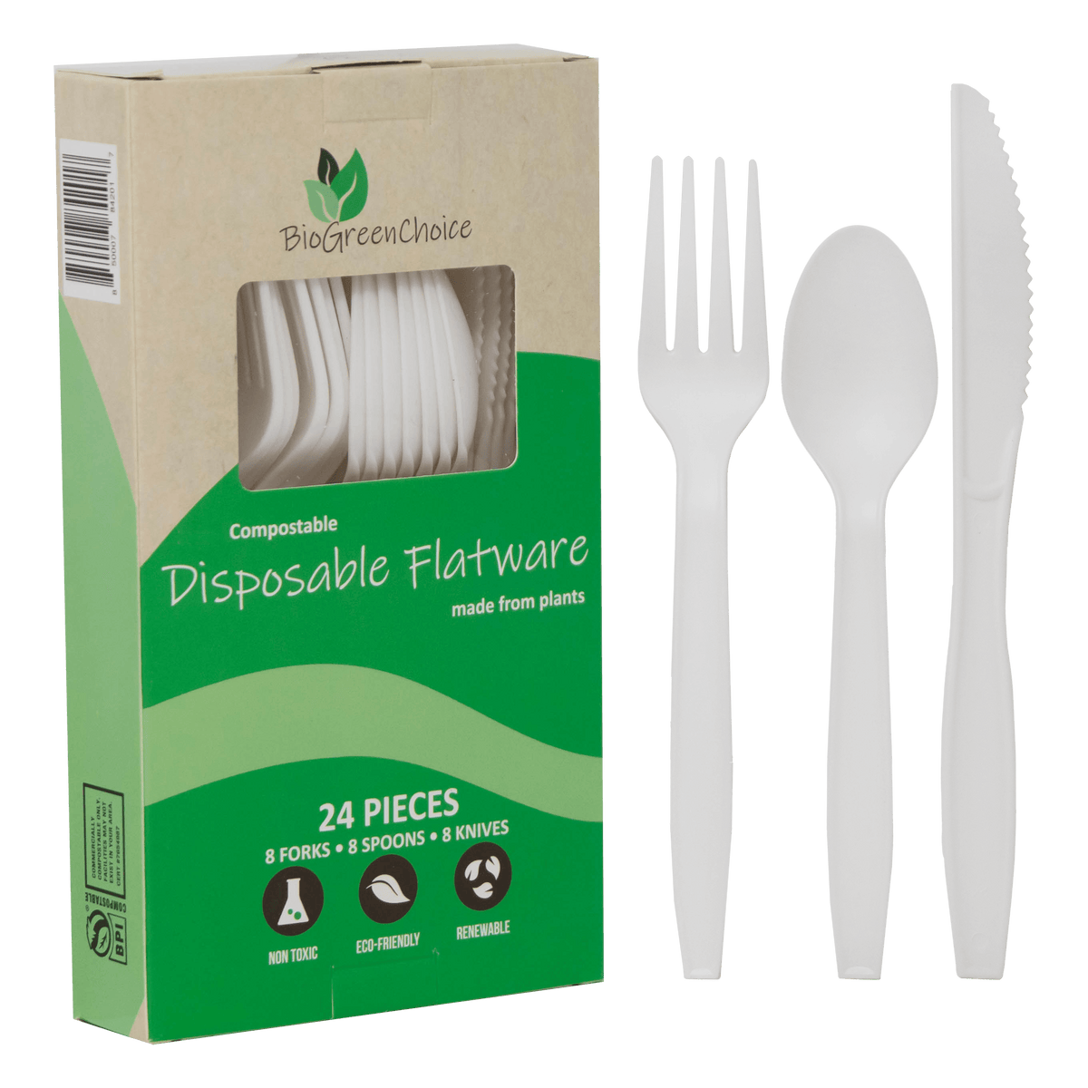 Eco-Friendly Compostable & Disposable Cutlery | BioGreenChoice
